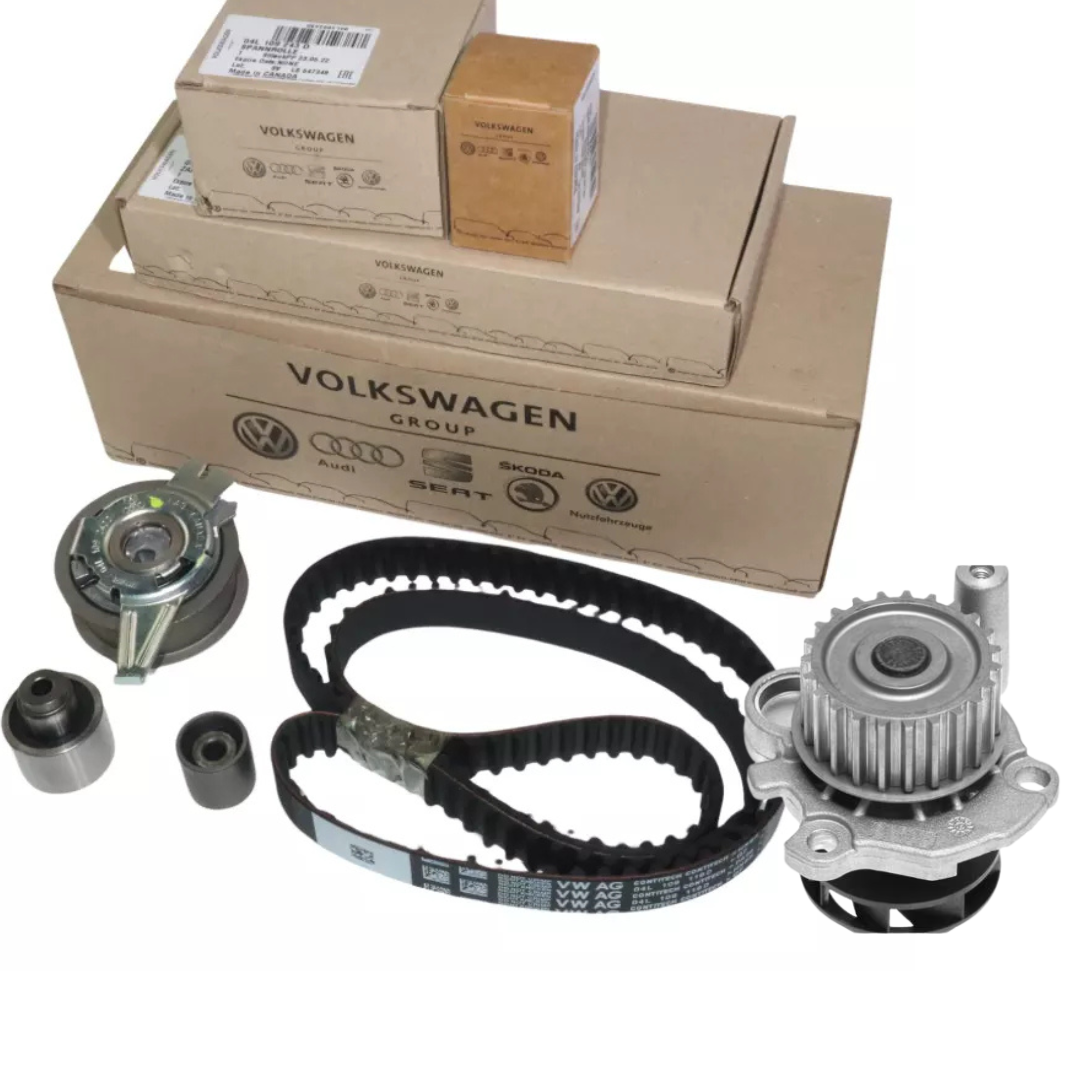 Genuine VW/Audi 1.8T GTI Cambelt & Water Pump Kit – AGU, AUM, AUQ (06A ...