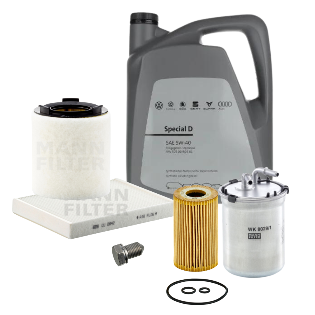 Aftermarket Major Service Parts Kit Audi A1 1.6 TDI CAYB – aspiremotorsport