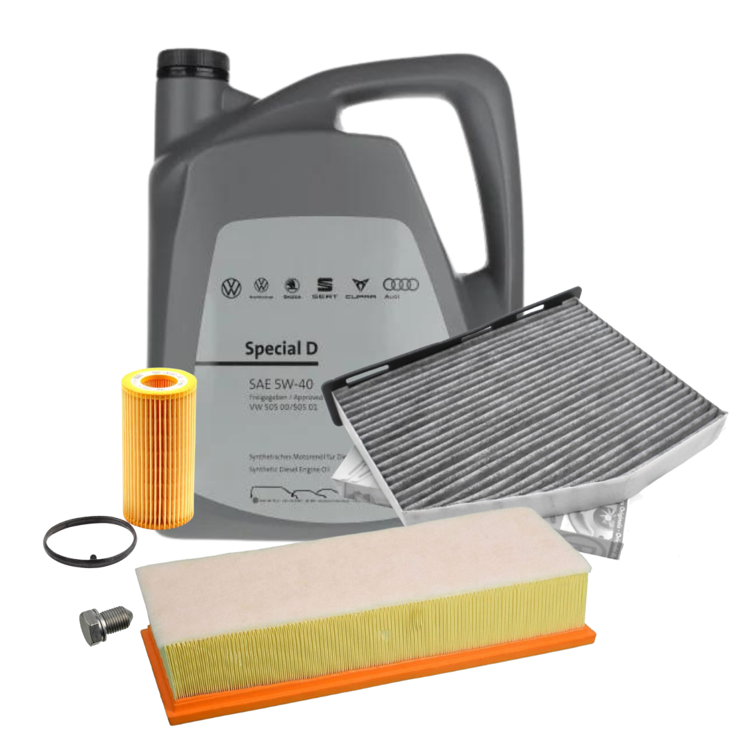 OEM AUDI A3 8P 1.6 TDI Intermediate Service Kit Parts CAY ...