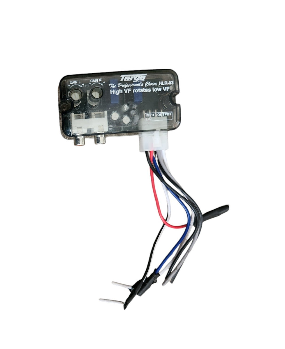 Targa HLR-03 High-Low Converter | Speaker to RCA Converter ...