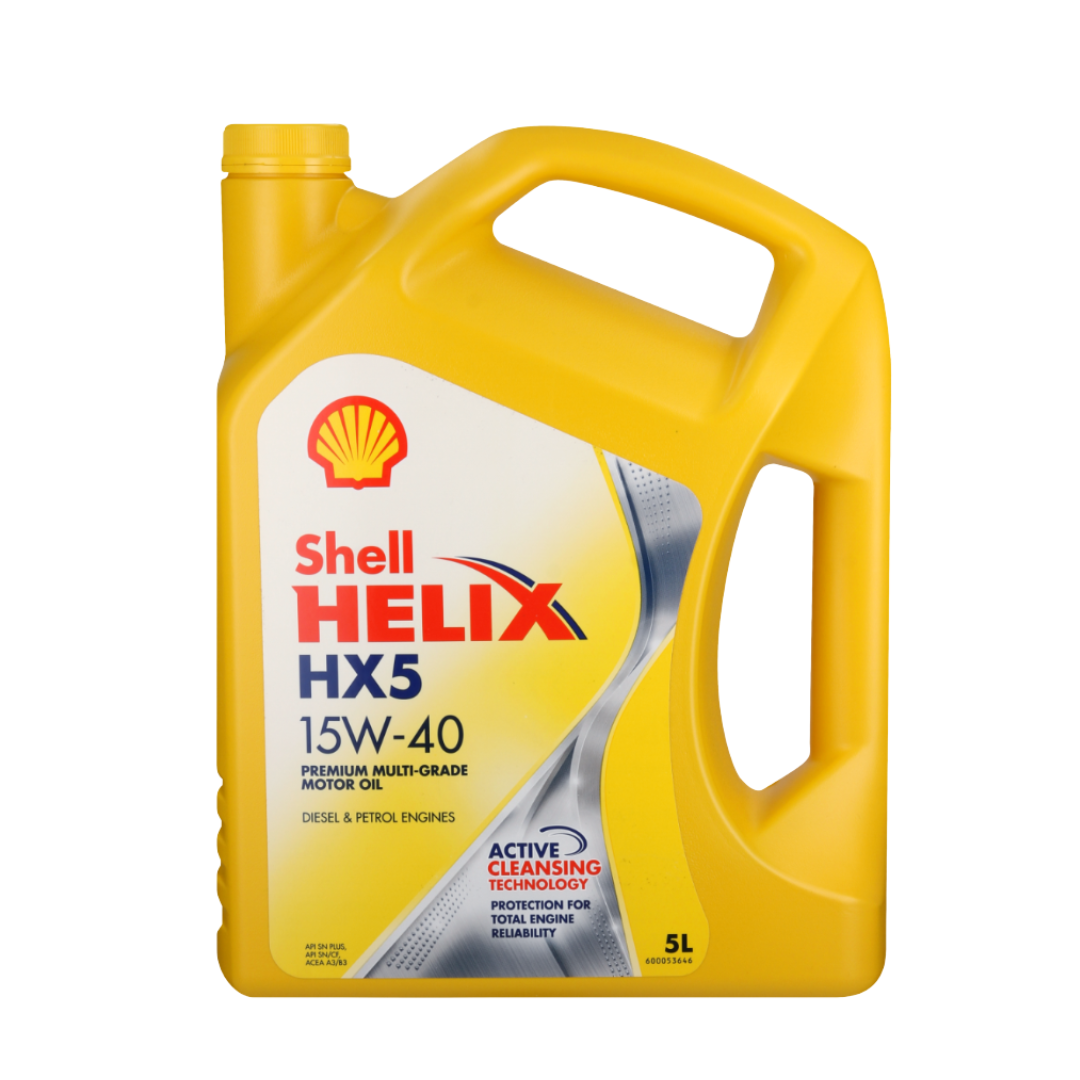 Shell Helix HX5 15W-40 – Premium Multigrade Motor Oil for Petrol & Die ...