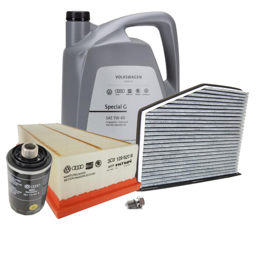 OEM Audi A3 8P 1.8 2.0 TFSI Intermediate Service Kit Parts CCZ/CDA ...